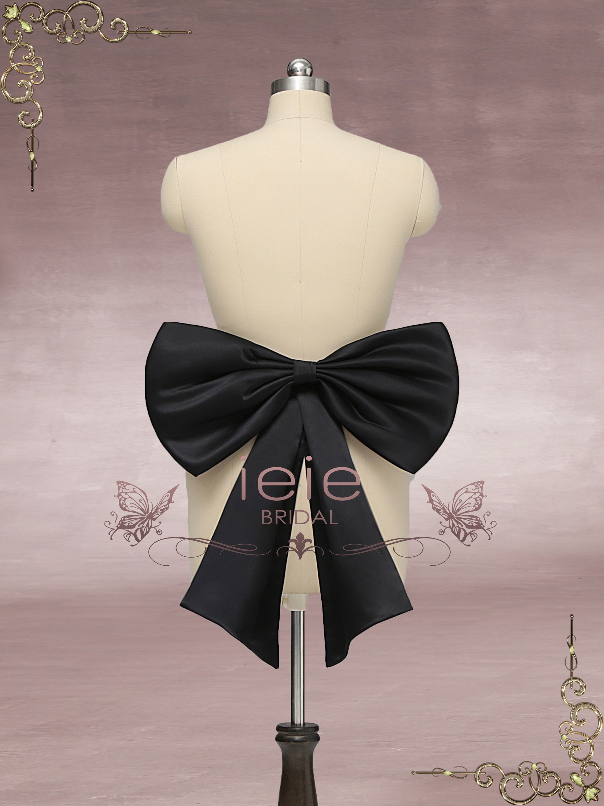 Satin Bow for Wedding and Formal Dress – ieie