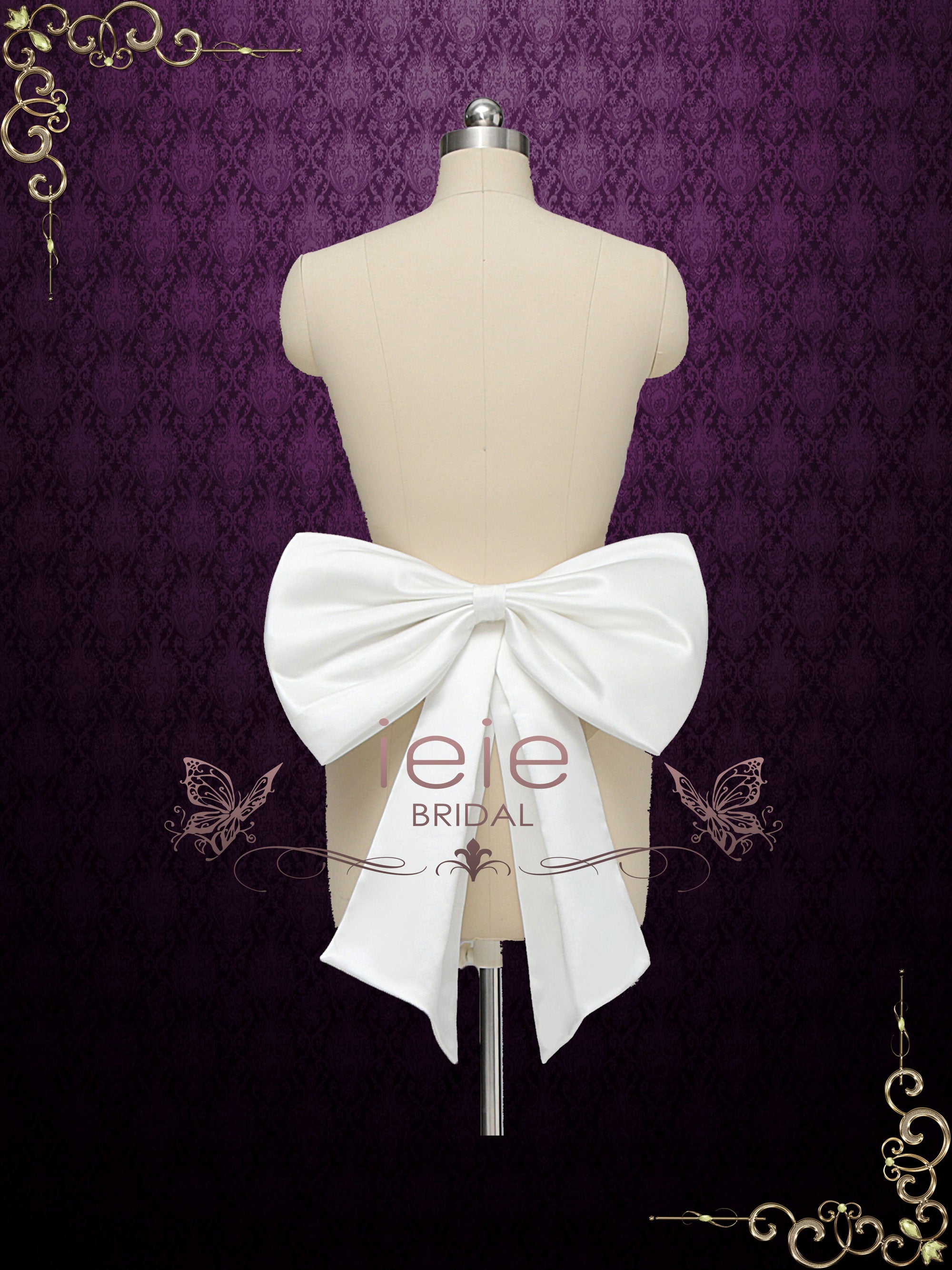 Satin Bow for Wedding and Formal Dress – ieie